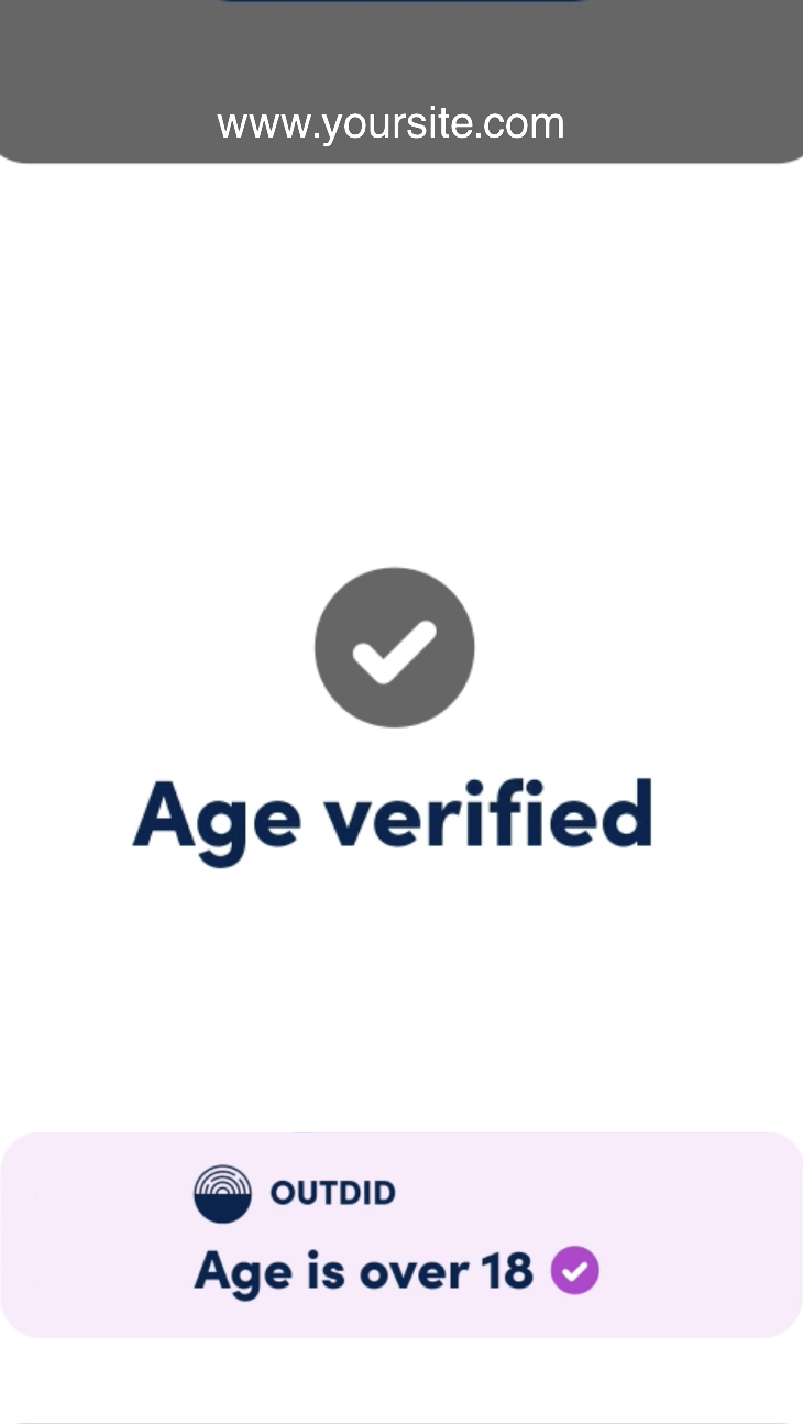 Outdid - fully private identity verification