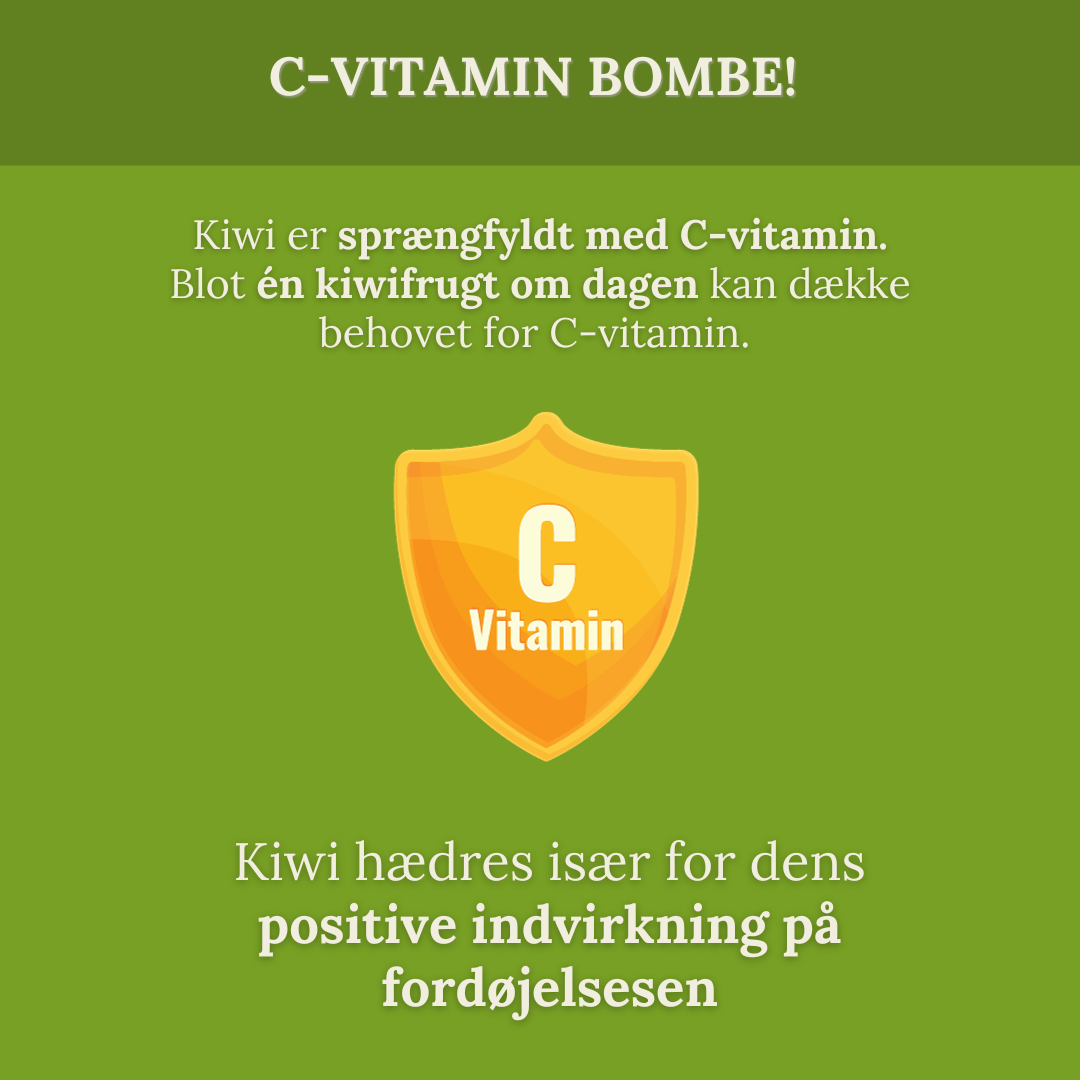 Kiwi og kronisk forstoppelse