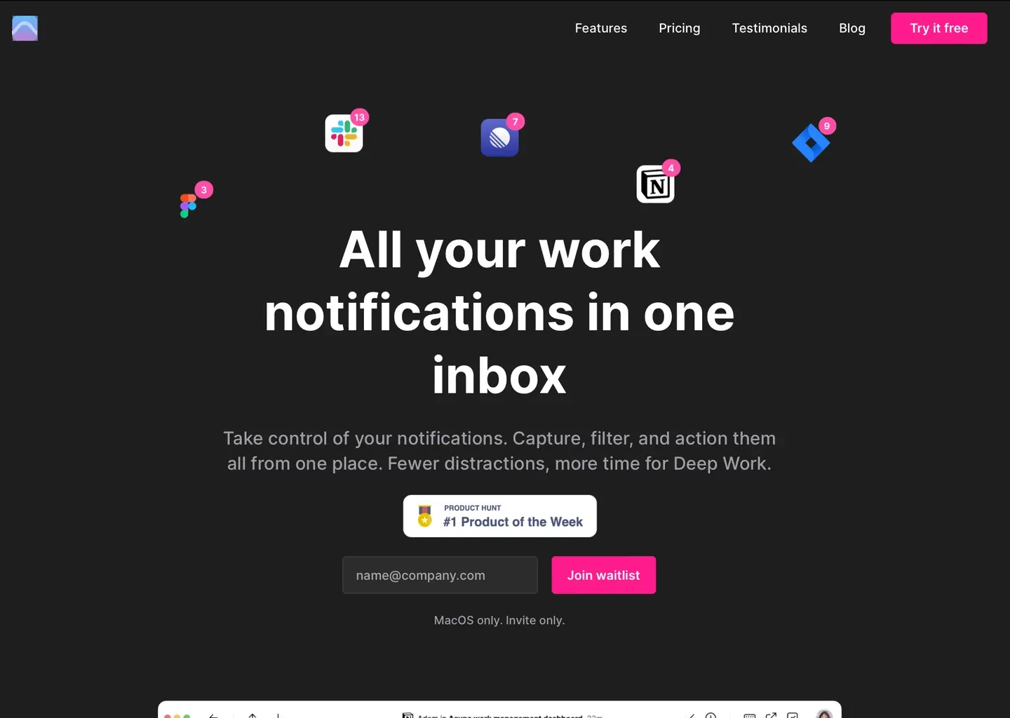 Acapela | Narrow Labs Web Design Inspiration