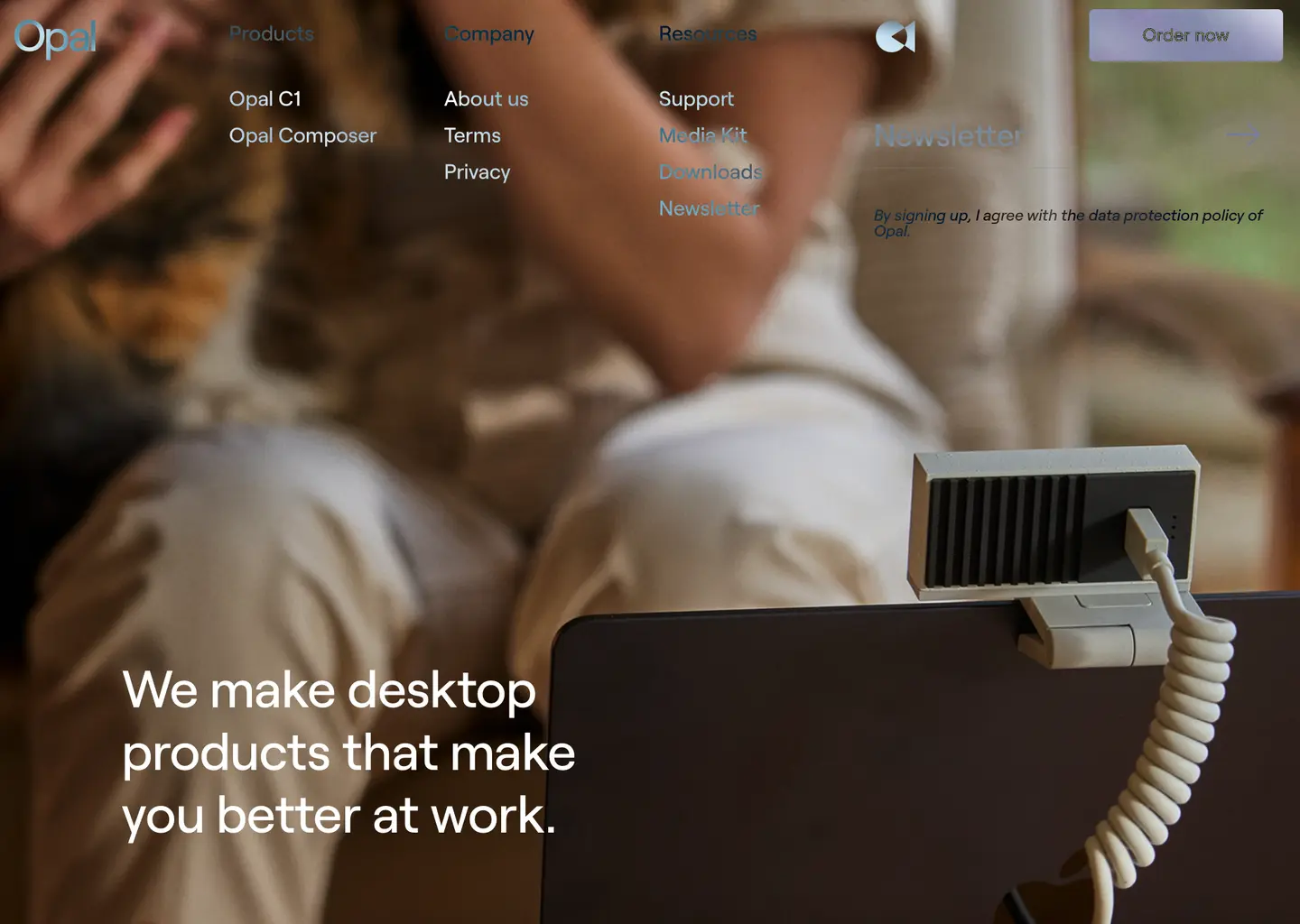 Opal Camera | Narrow Labs Web Design Inspiration