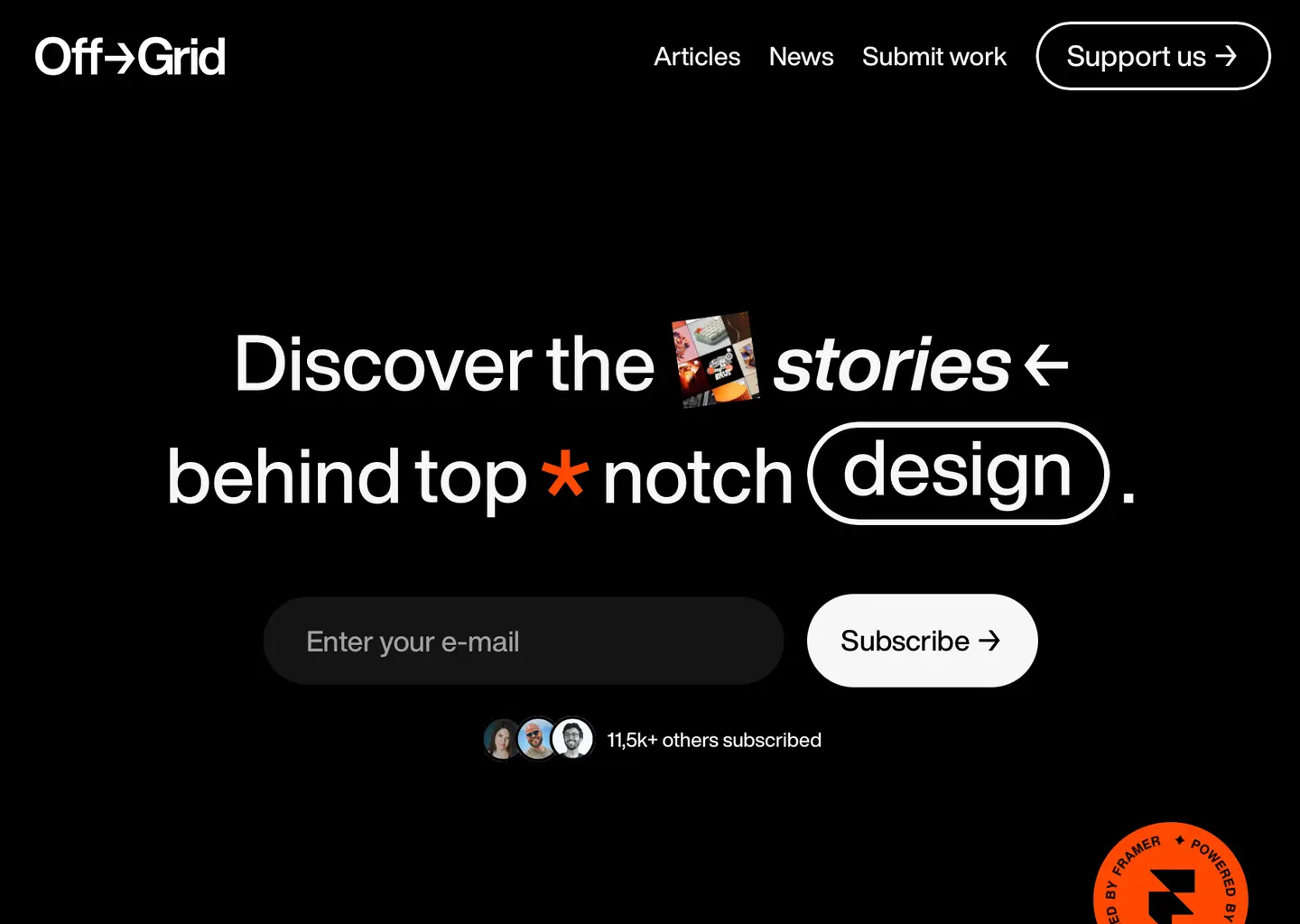 Off Grid | Narrow Labs Web Design Inspiration