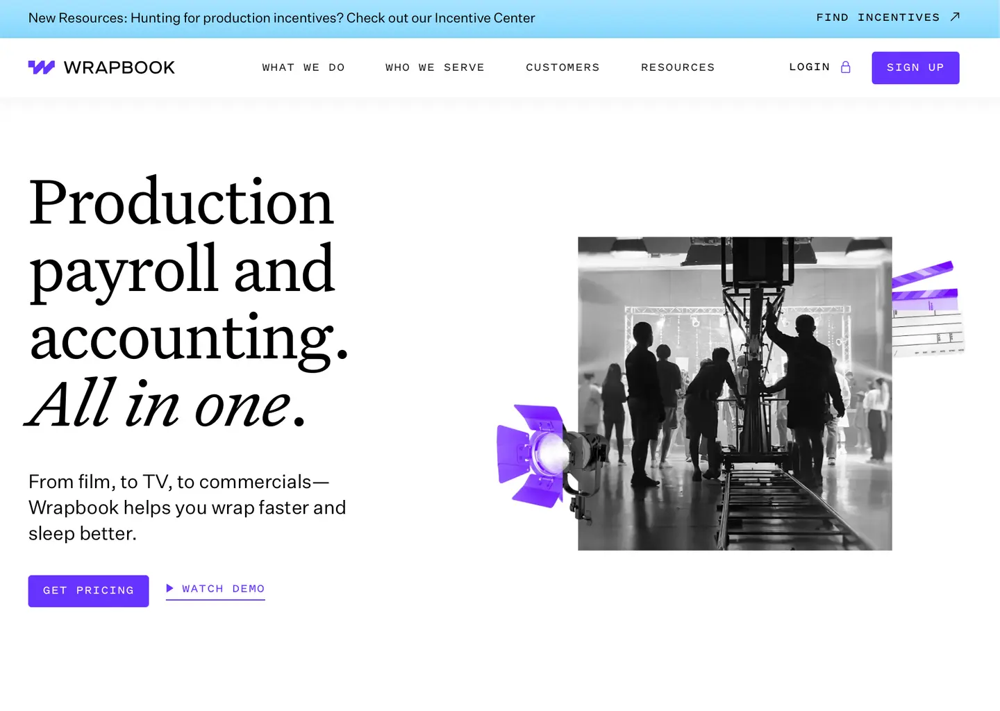 Wrapbook | Narrow Labs Web Design Inspiration