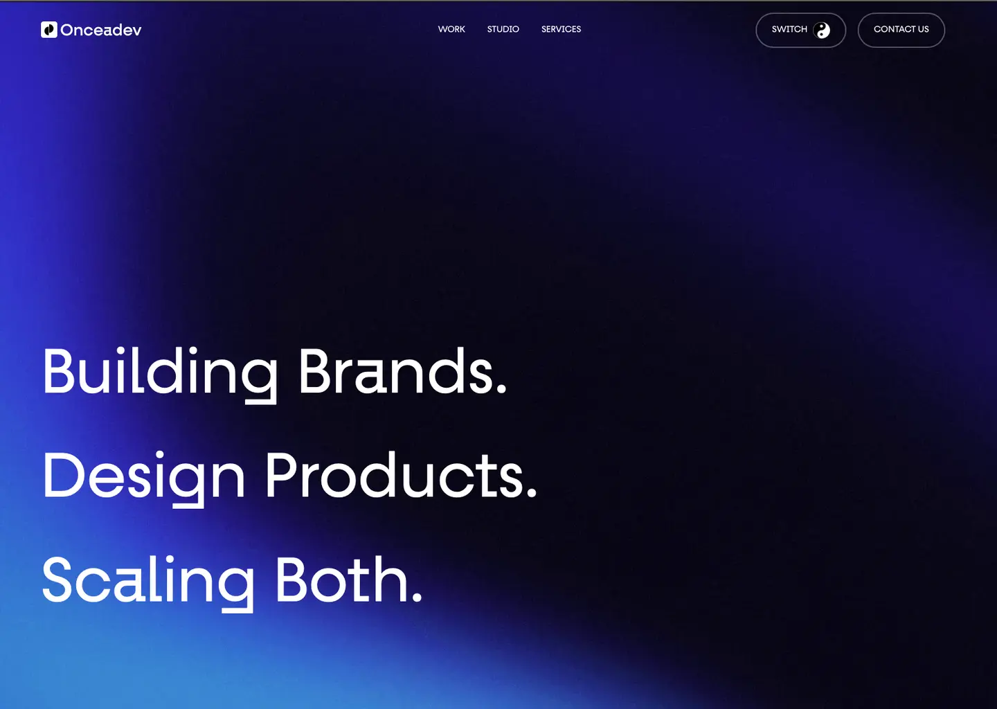 Onceadev | Narrow Labs Web Design Inspiration