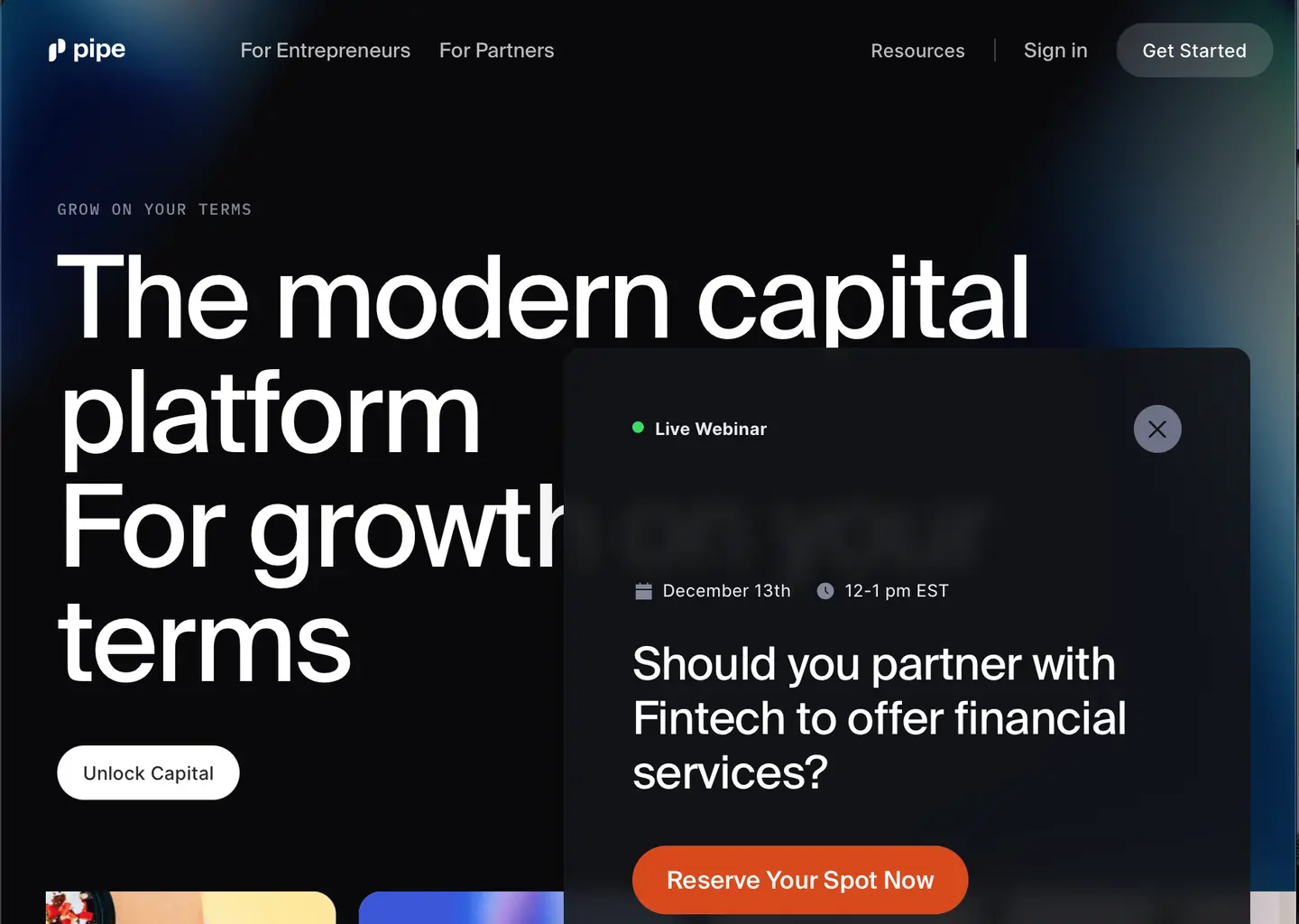Pipe | Narrow Labs Web Design Inspiration
