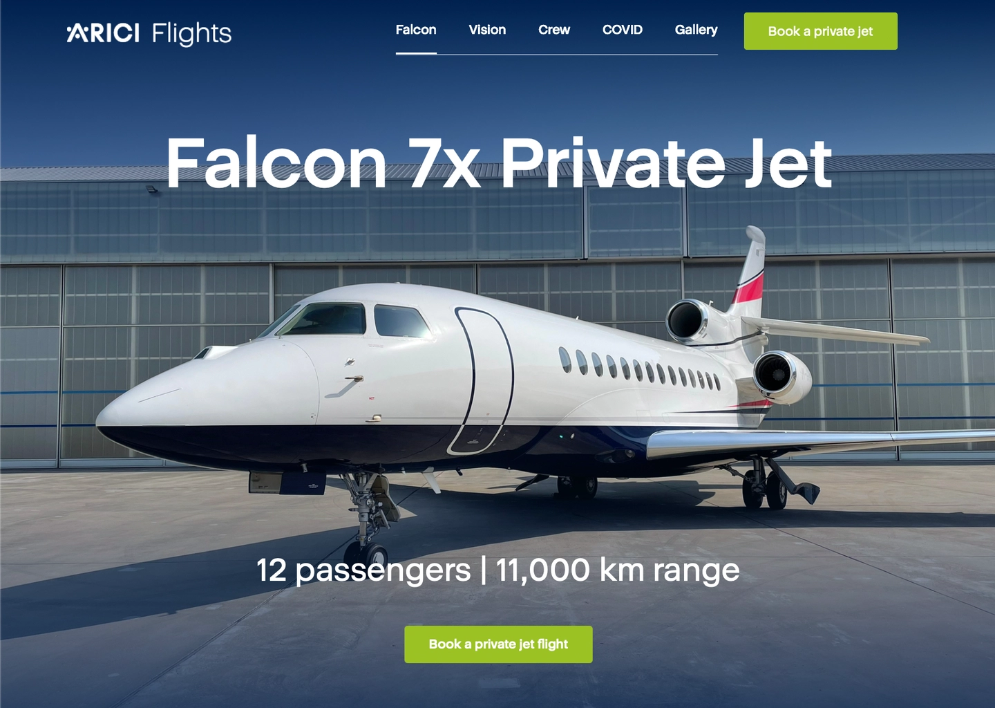 Arici Flights | Narrow Labs Web Design Inspiration