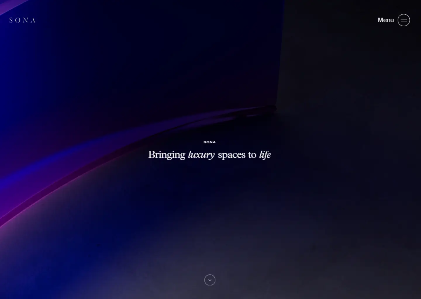 Sona | Narrow Labs Web Design Inspiration