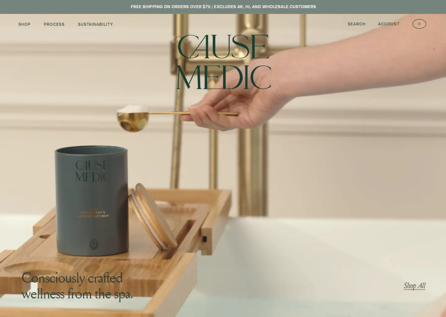 Cause Medic | Narrow Labs Web Design Inspiration
