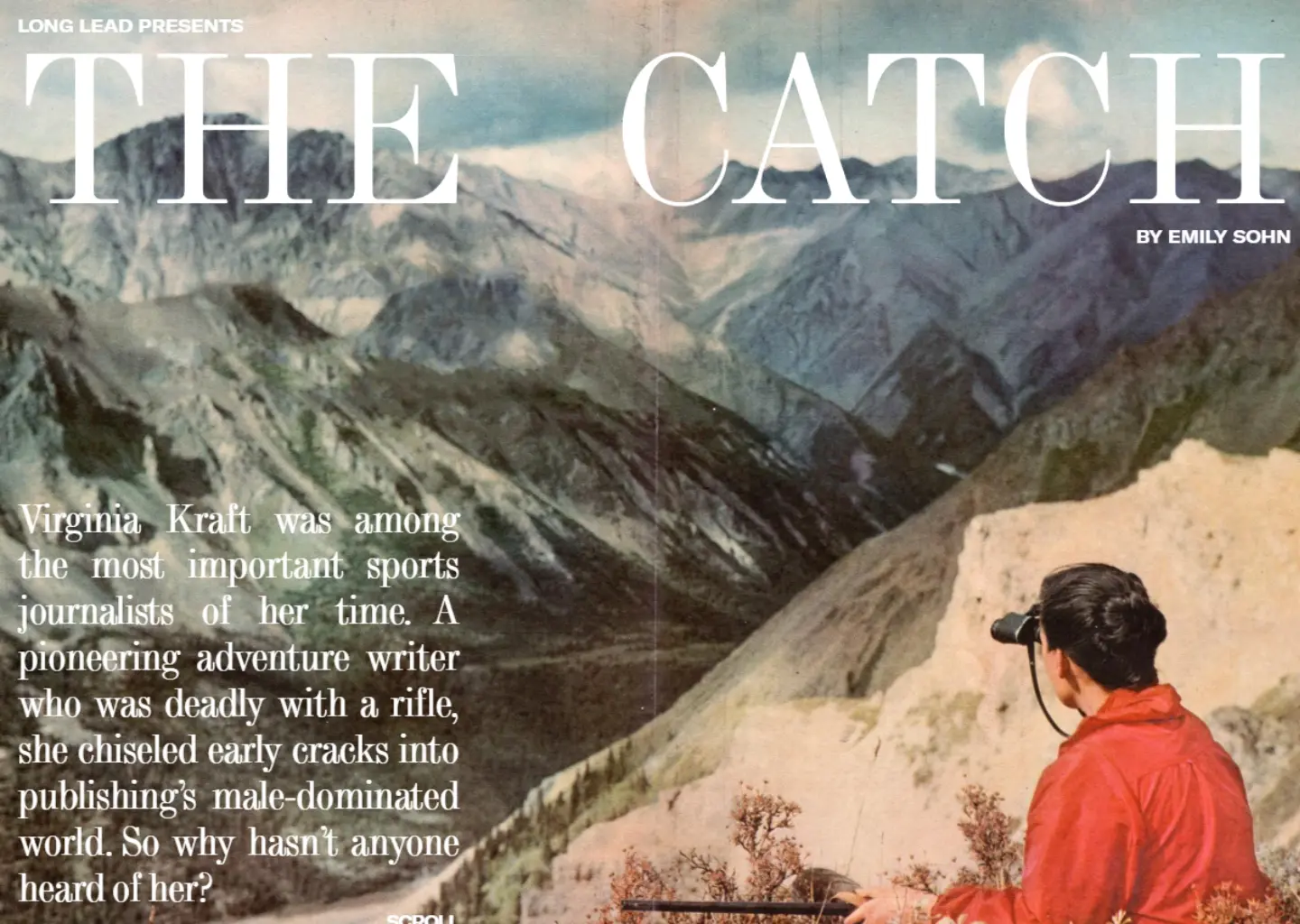 The Catch by Long Lead | Narrow Labs Web Design Inspiration