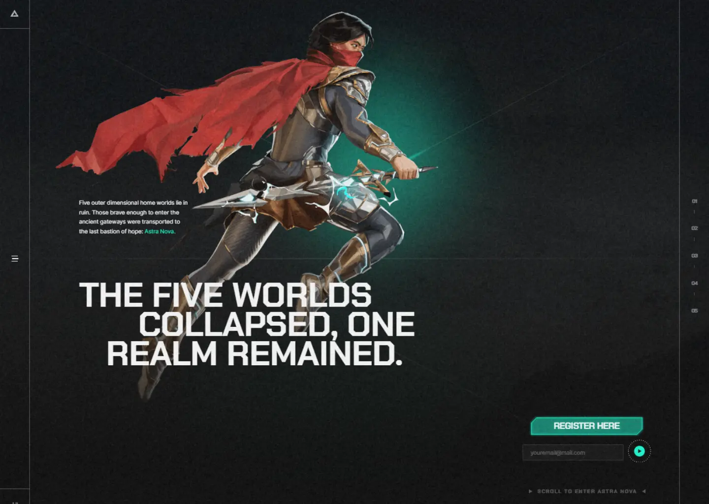 Astra Nova | Narrow Labs Web Design Inspiration