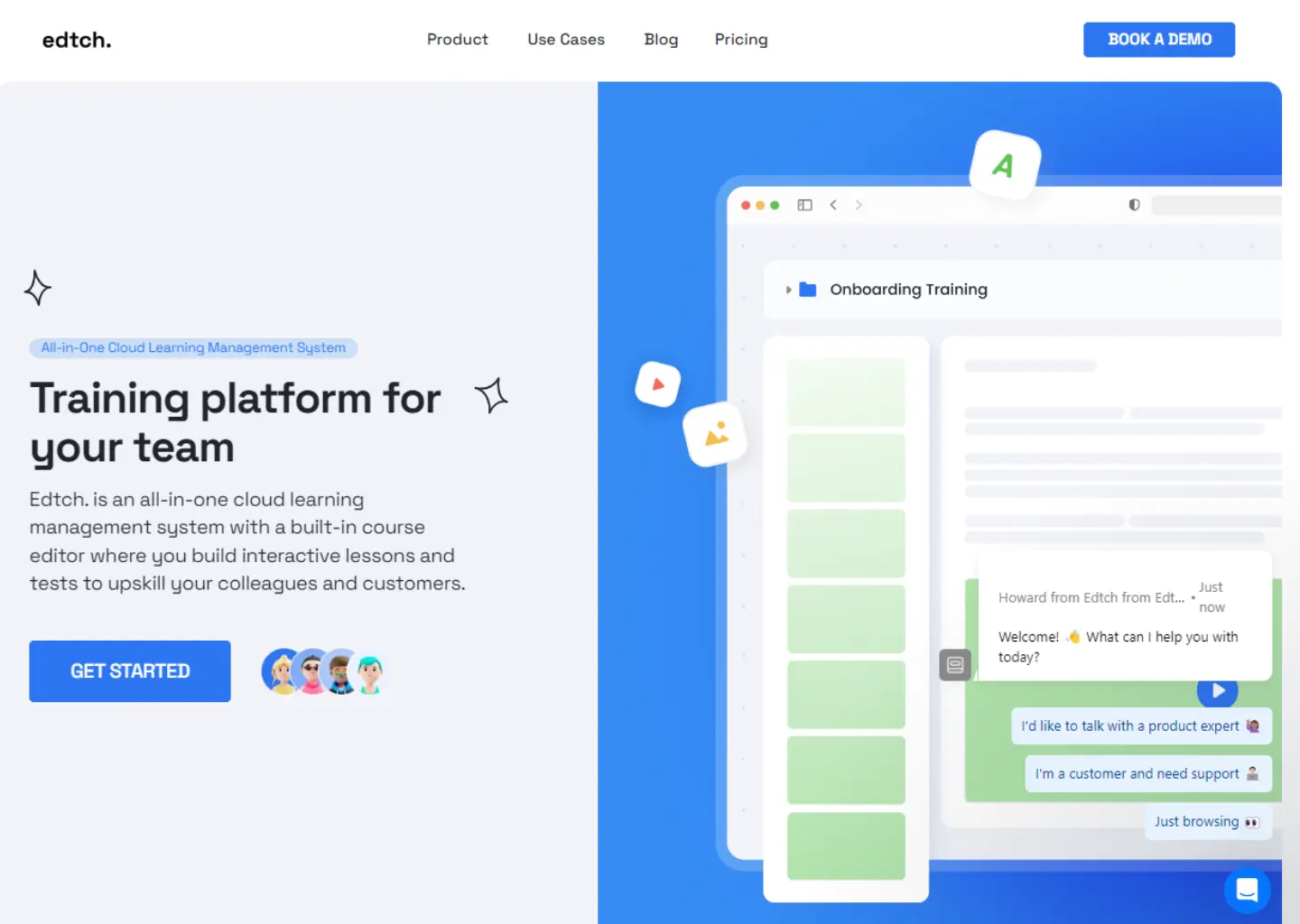 edtch. | Narrow Labs Web Design Inspiration