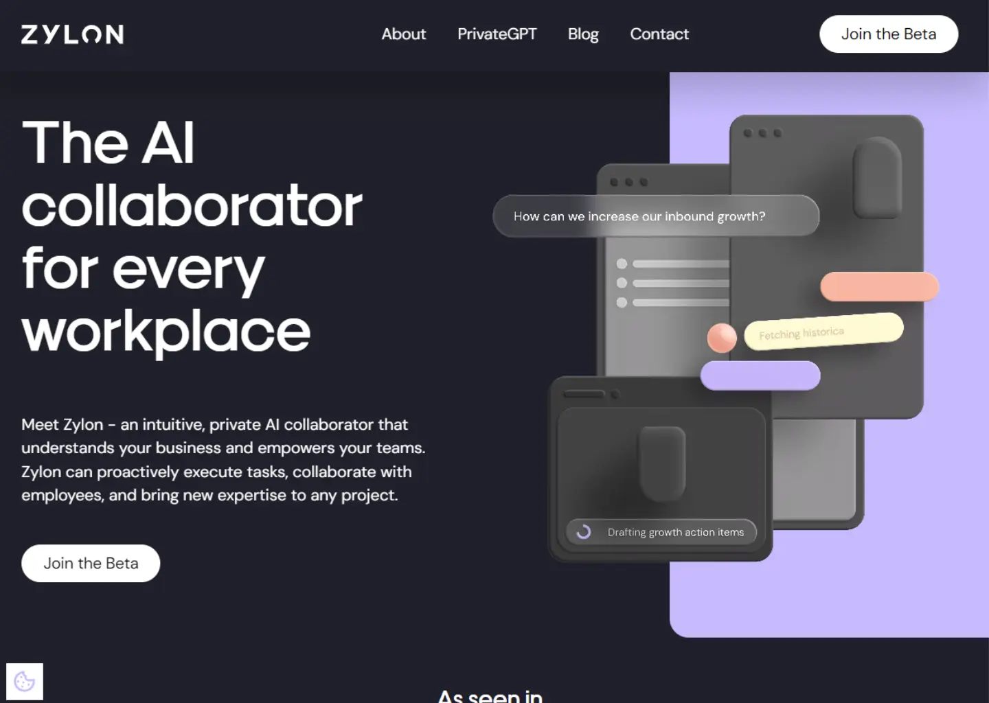 Zylon | Narrow Labs Web Design Inspiration