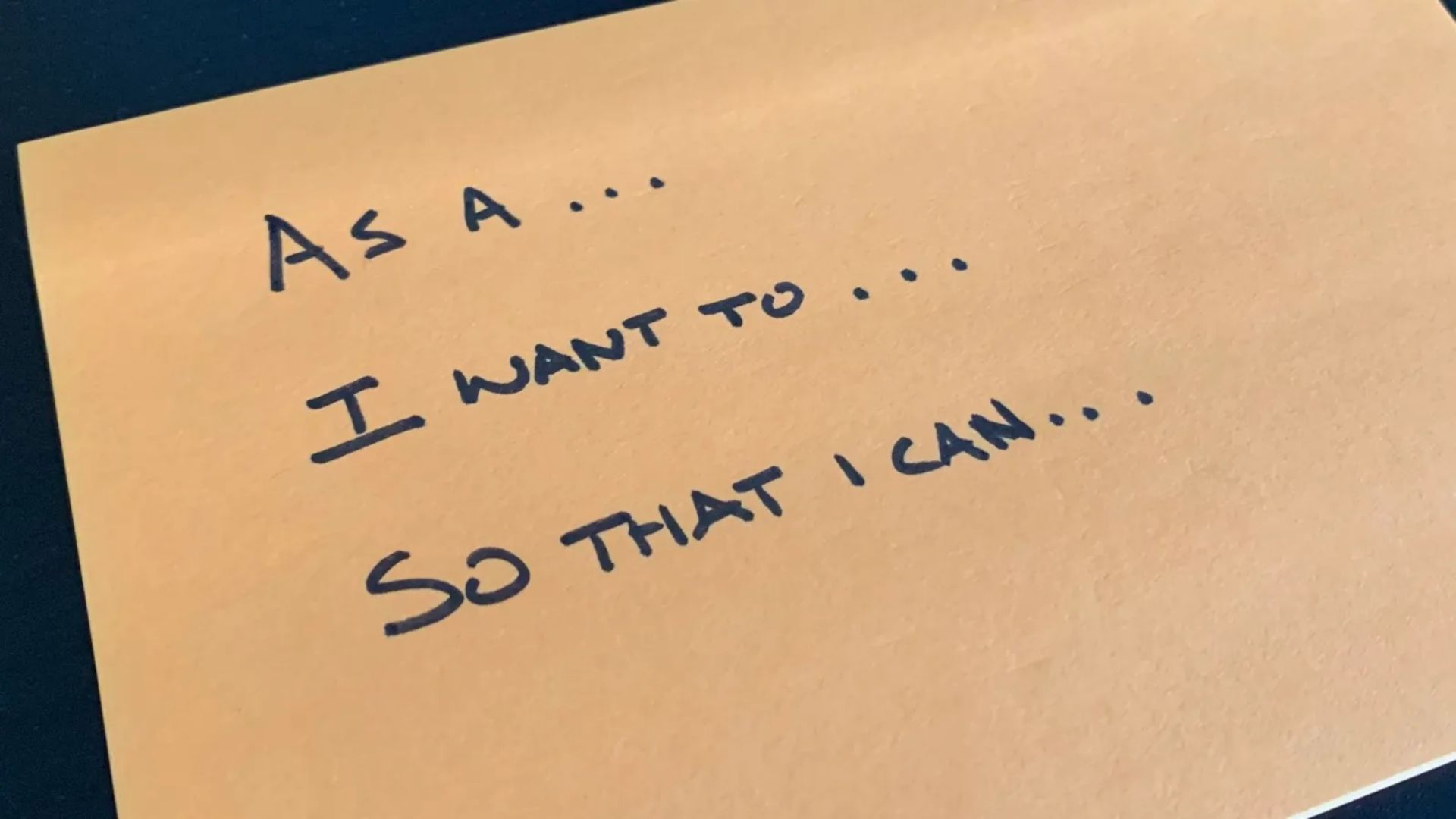 Learn to write user stories in Scrum - Everyday Design