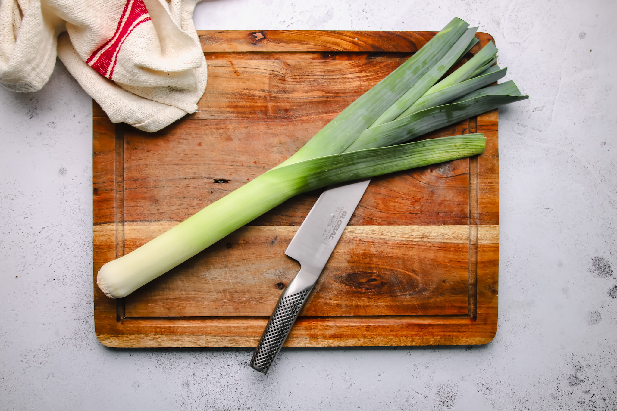 How To Wash Your Leeks Hack | Wonky Blog