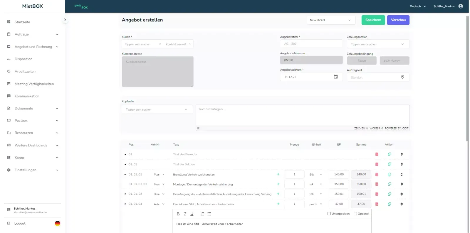 GAEB Datei 101: Kostenlos D83-Datei öffnen & nutzen können