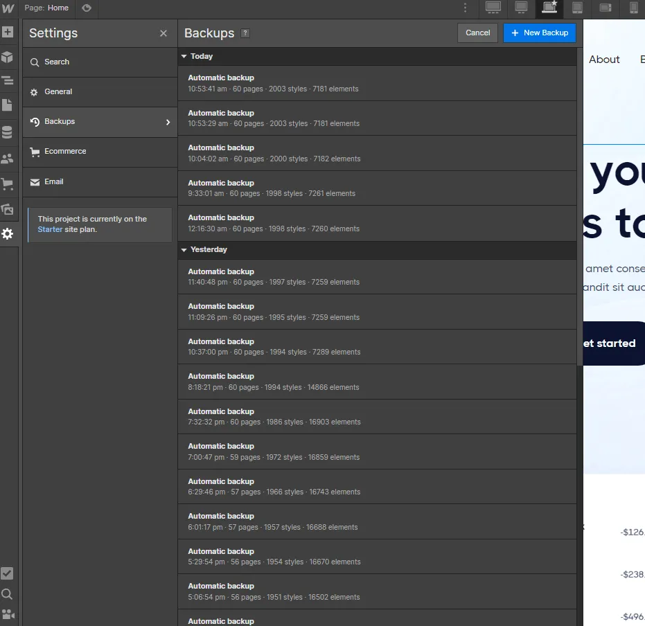 Start Here - Marketup X - Webflow Ecommerce website template