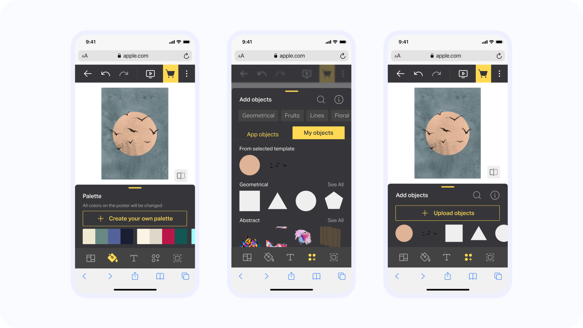 Web Editor UI Design - Springs Case Study