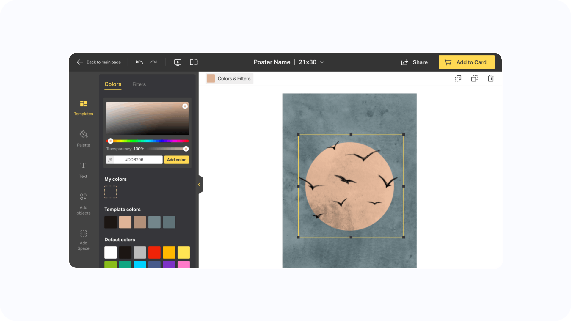 Web Editor UI Design - Springs Case Study