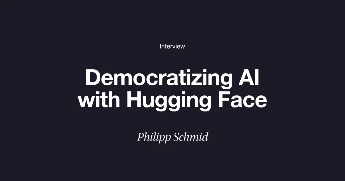 Democratizing AI with Hugging Face