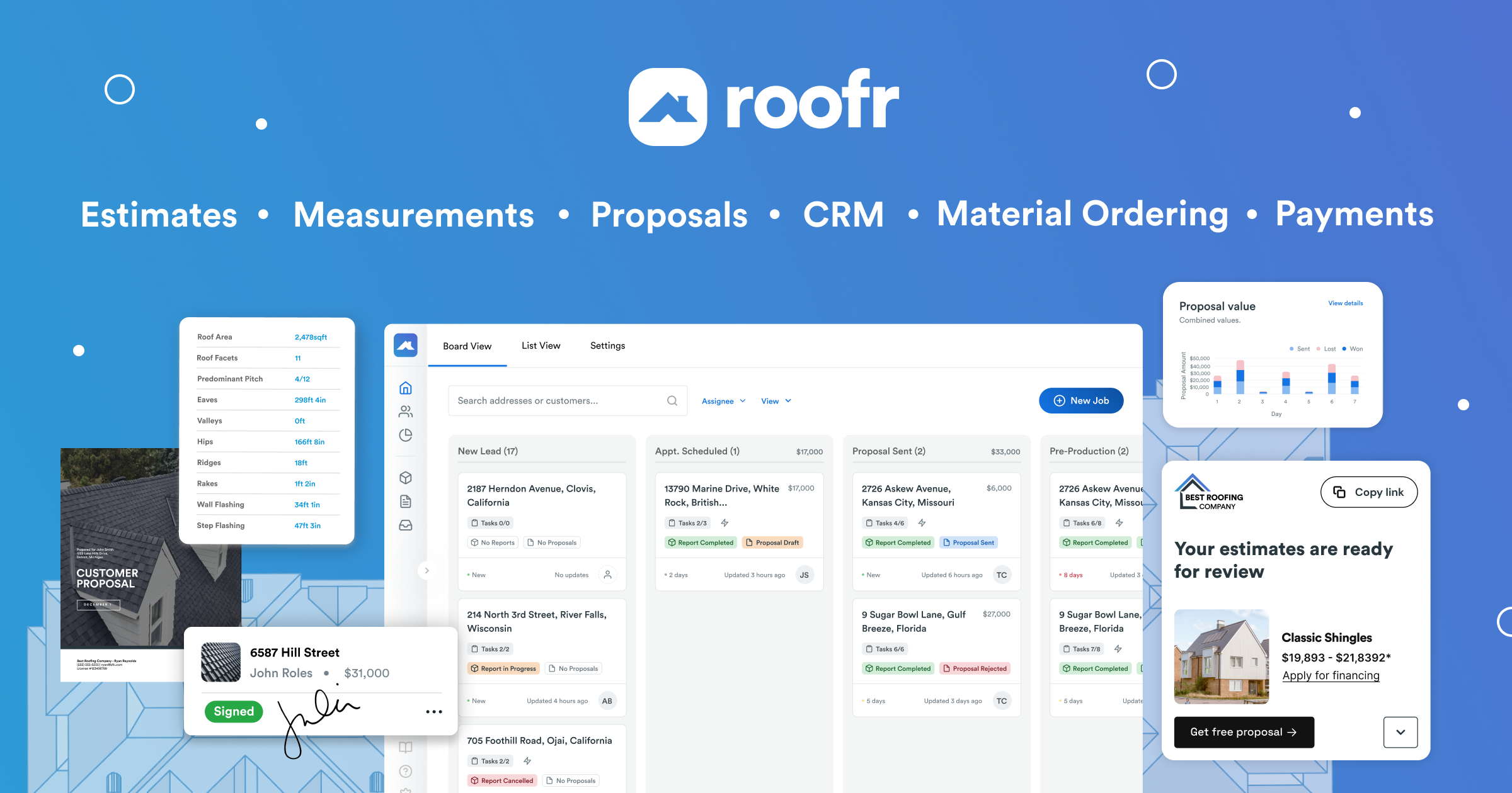 Best Roofing Software | Roofr