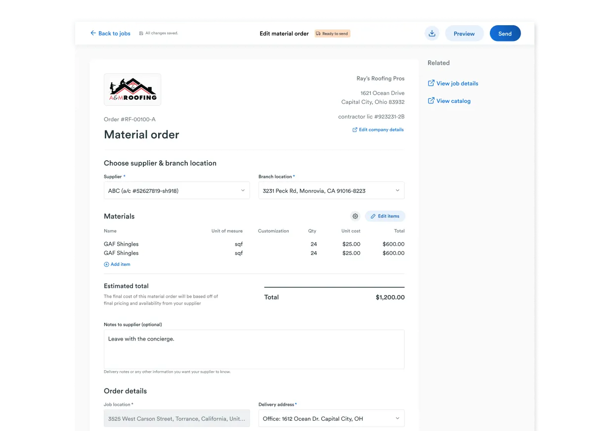 The #1 Roofing CRM | Roofr