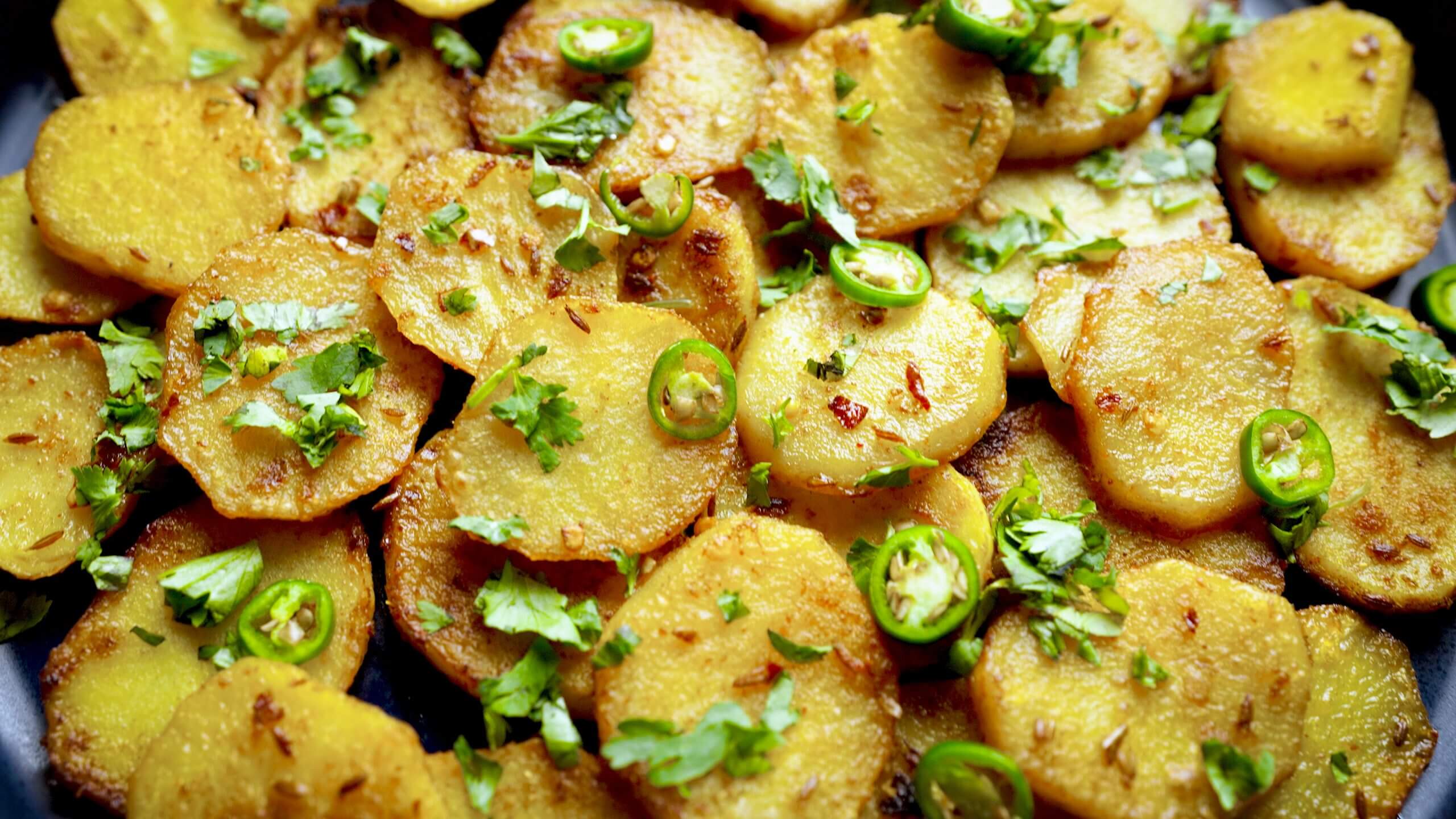 Spicy Potato Fry I Vegetarian Recipes I Video I Patel Brothers
