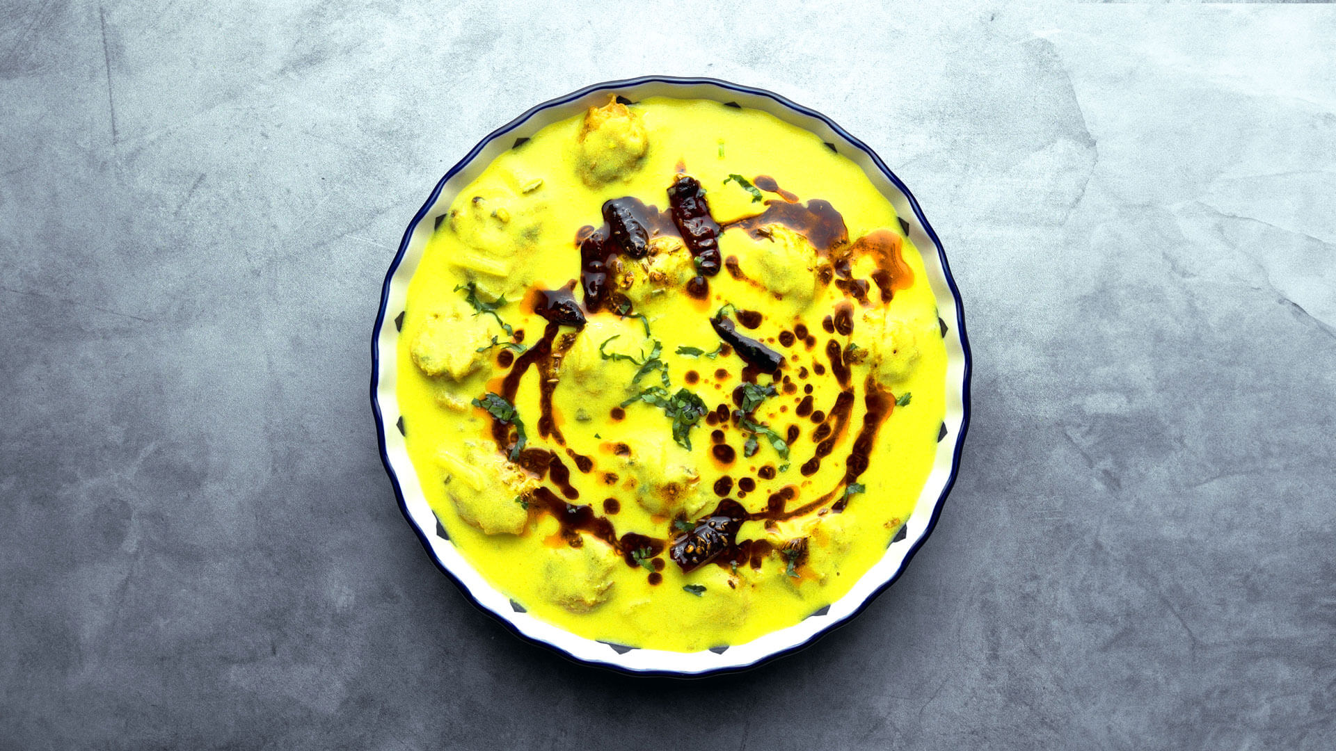 Punjabi Kadhi Pakora | Creamy Kadhi with Pakora Recipe | Vegetarian