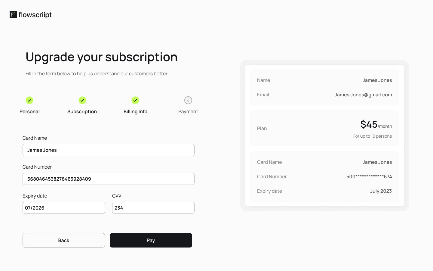 Webflow Multi-form Component: Multi Form 2
