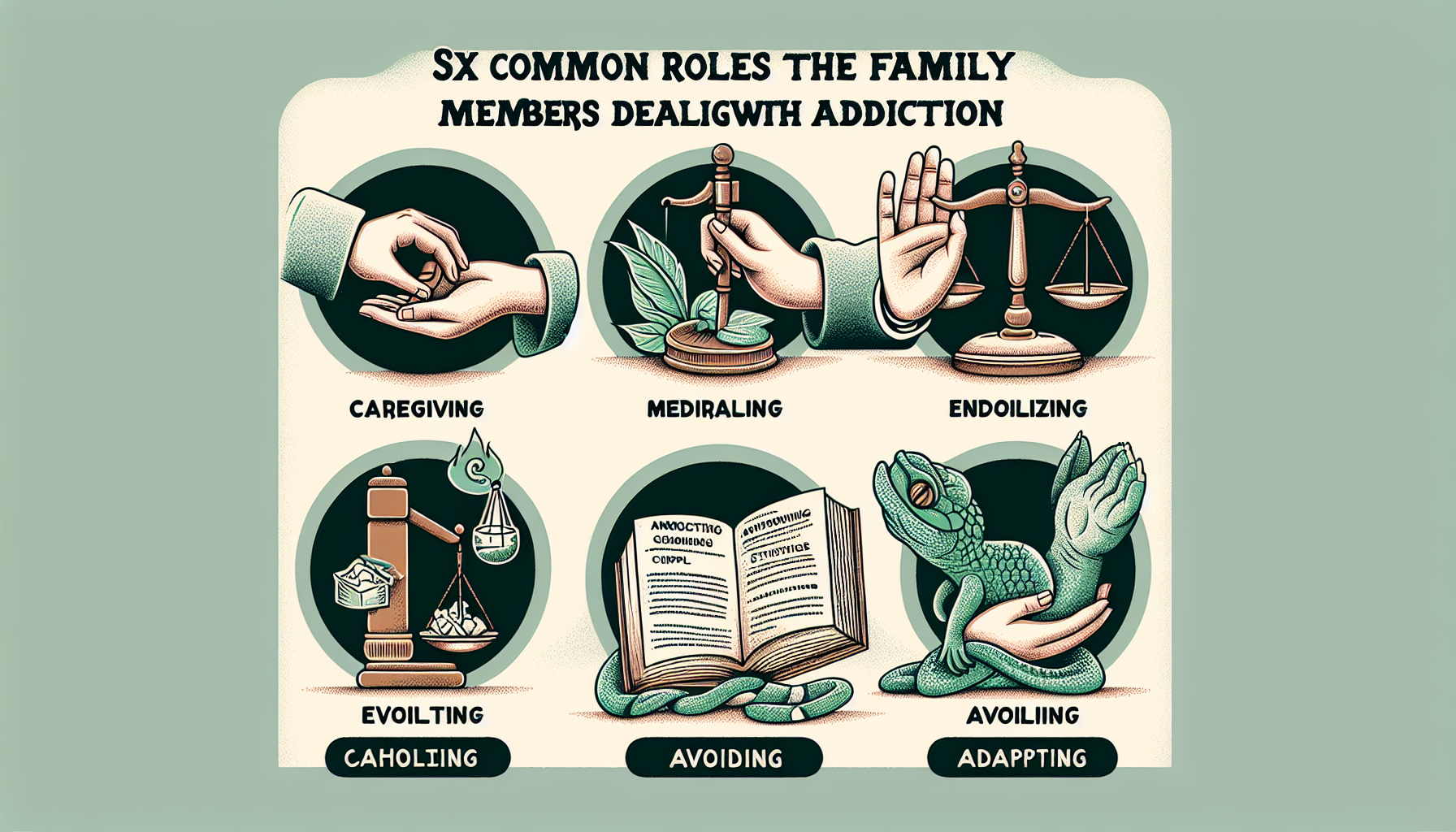 Six Common Roles Of The Family Members Of Addicts