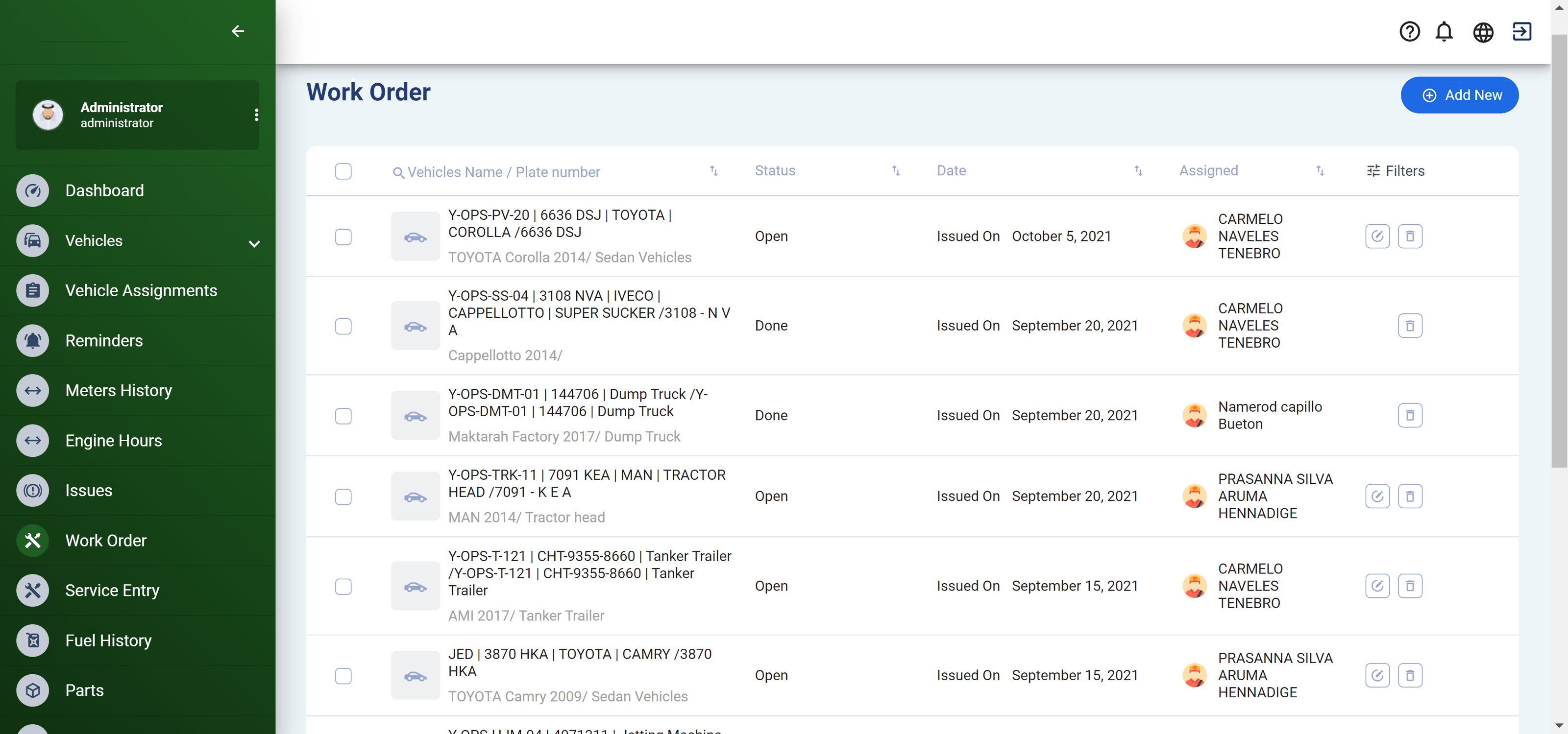 Fleet Management Automation
