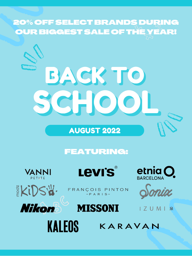 The Hottest Back to School Promo in Town! | Blog | Merivale Vision Care