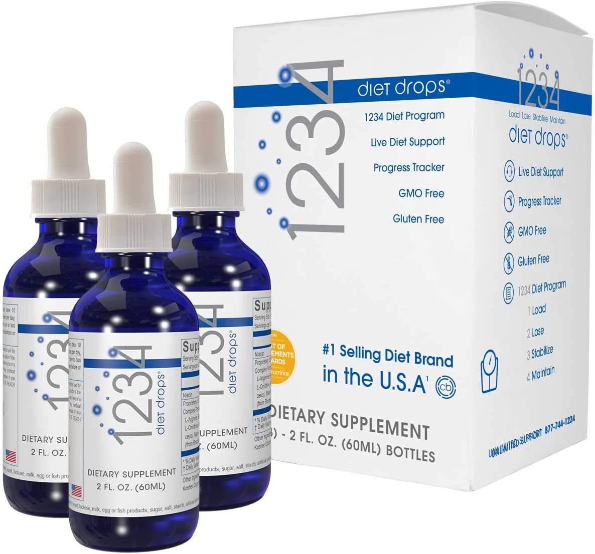 1234-Diet-Drops-Extreme-Bottle | Creative Bioscience