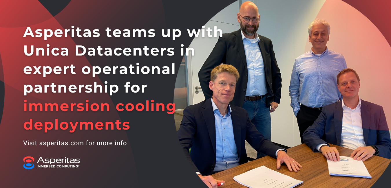 Sustainable datacentre technology provider Asperitas teams up with ...