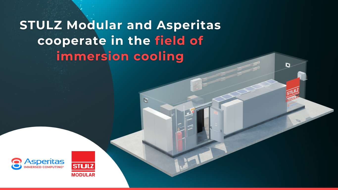 STULZ Modular and Asperitas cooperate in the field of immersion cooling ...
