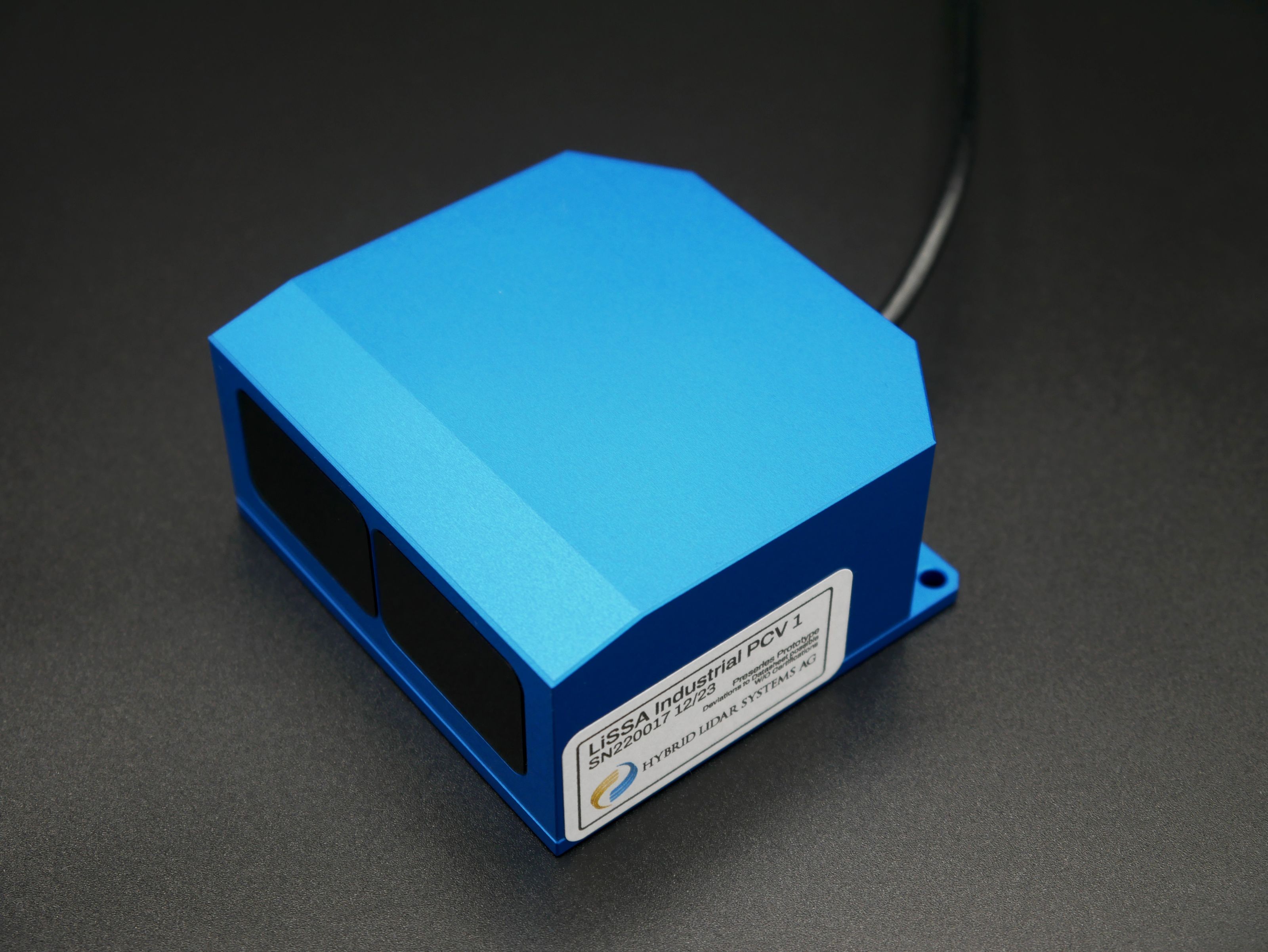 LiSSA Industrial - short and medium range LiDAR Sensor.