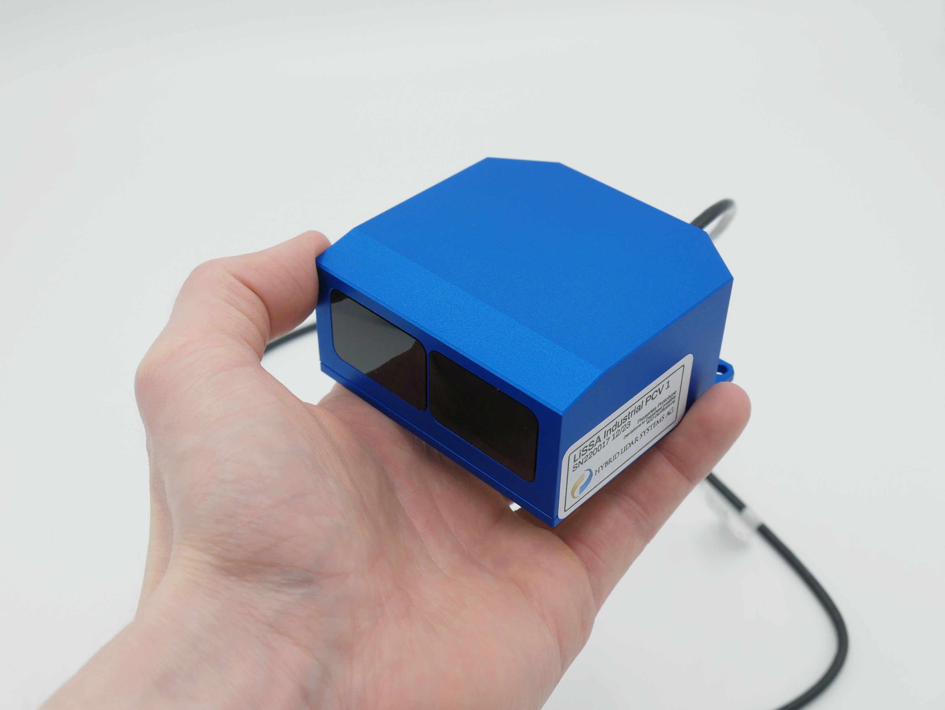 LiSSA Industrial - short and medium range LiDAR Sensor.