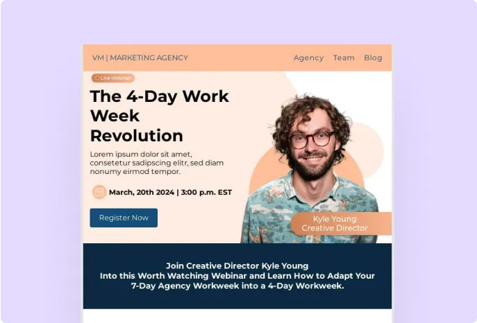 HTML Email Builder for HR Communications | Beefree