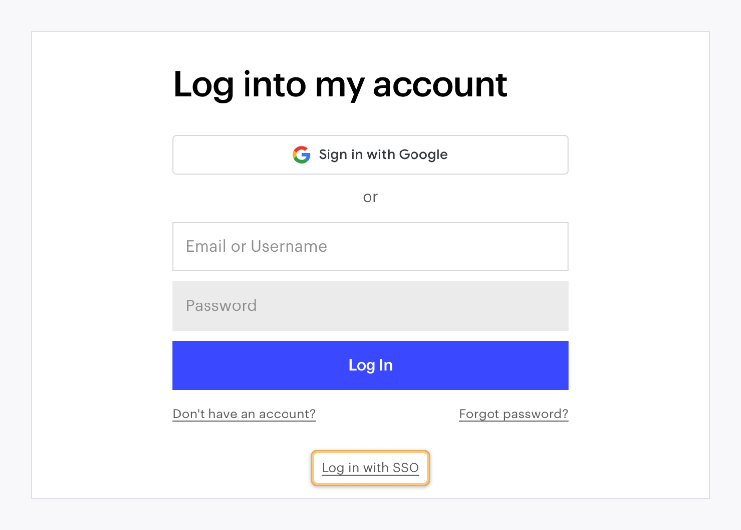 Single Sign-On (SSO) Login - Webflow University Documentation