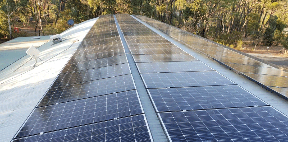 60kW Solar System at Kyneton Bushland Resort