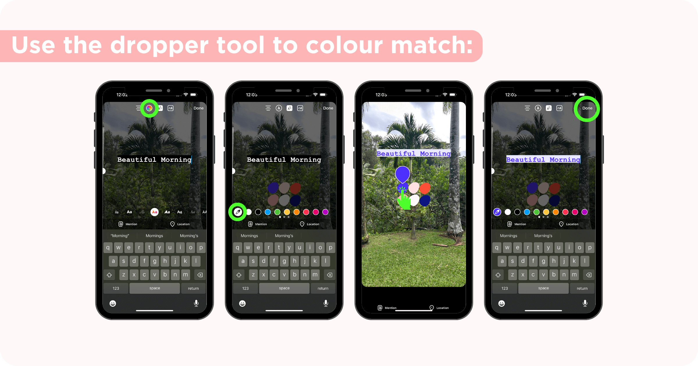 How to Add Brand Colors to Your Text in Instagram Stories and Reels