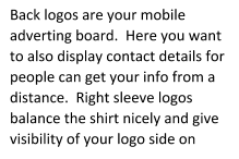 Choosing garments - Logo Emporium