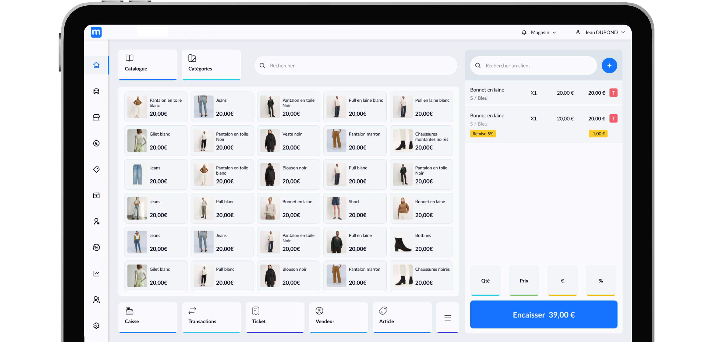 Logiciel de Caisse Multi-Magasin | mybe