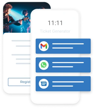 Generate Ticket generator API with the Ticket Generator