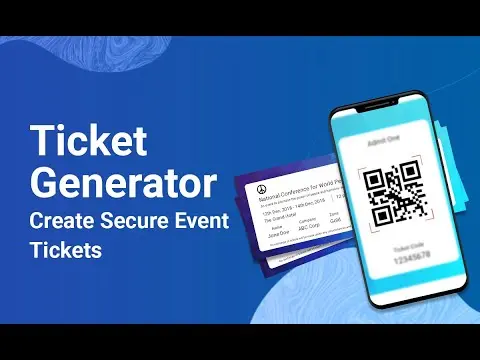 Ticket Generator - Create Custom Tickets