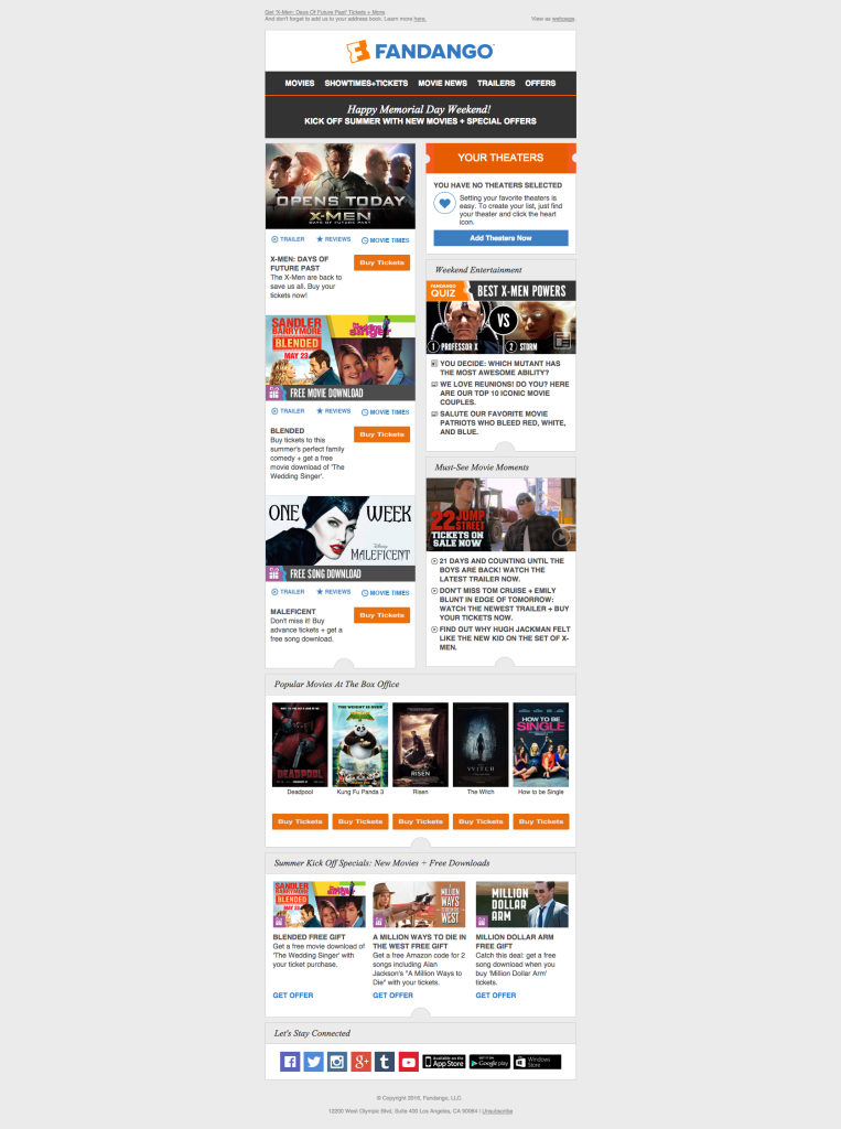 Top Email Design Tips for Movie Promotions
