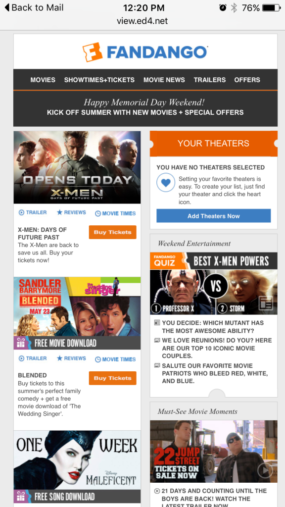 Top Email Design Tips for Movie Promotions
