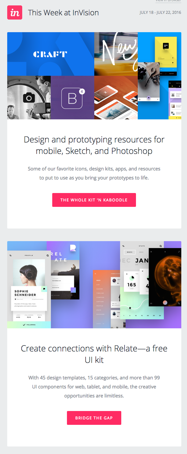 5 Email Design Trends From Hot Startups