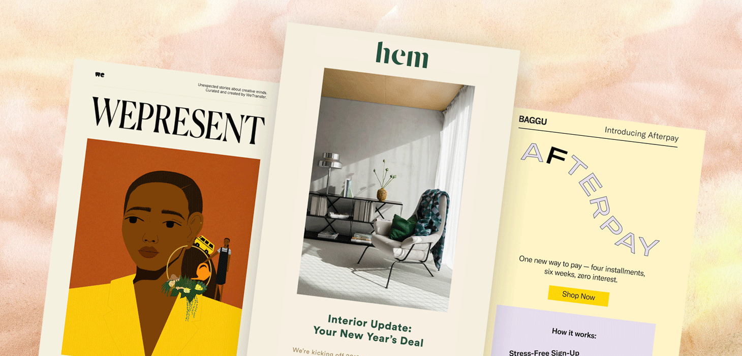 Email Design Trends 2019: Stunning Earth Tones for Spring