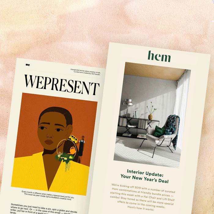 Email Design Trends 2019: Stunning Earth Tones for Spring