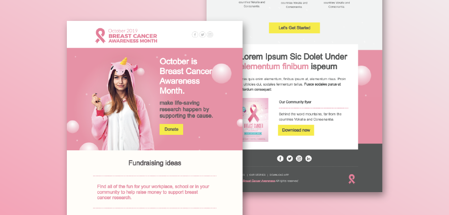 Spark Action With This Breast Cancer Fundraising Email Template