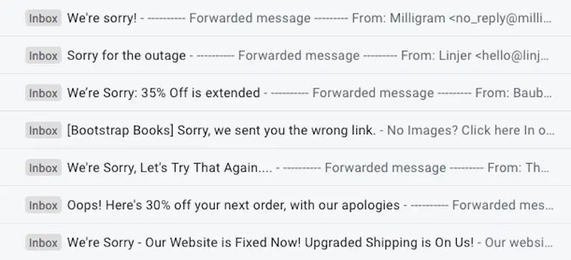 How to Craft Late Delivery Emails to Apologize to Your Customers